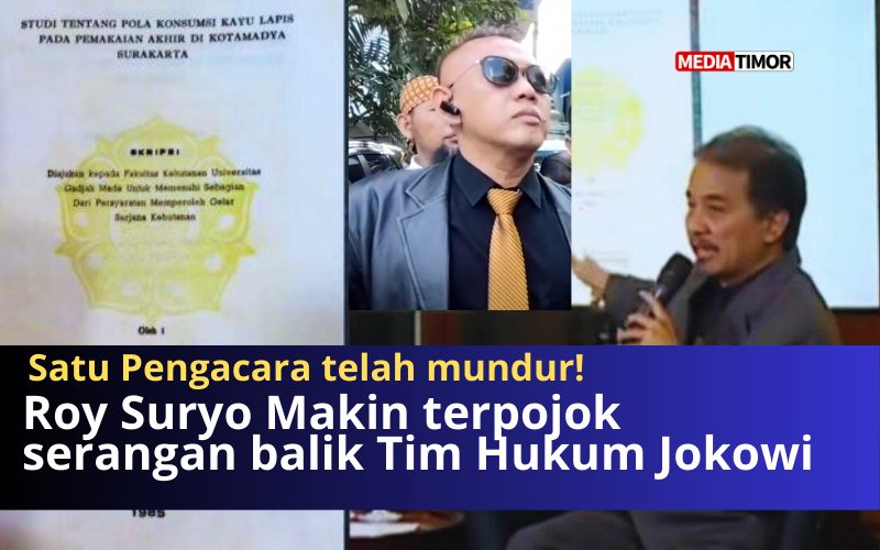 Roy Suryo Makin Lawan, Eh, Malah Justru Makin Terpojok - mediatimor.com